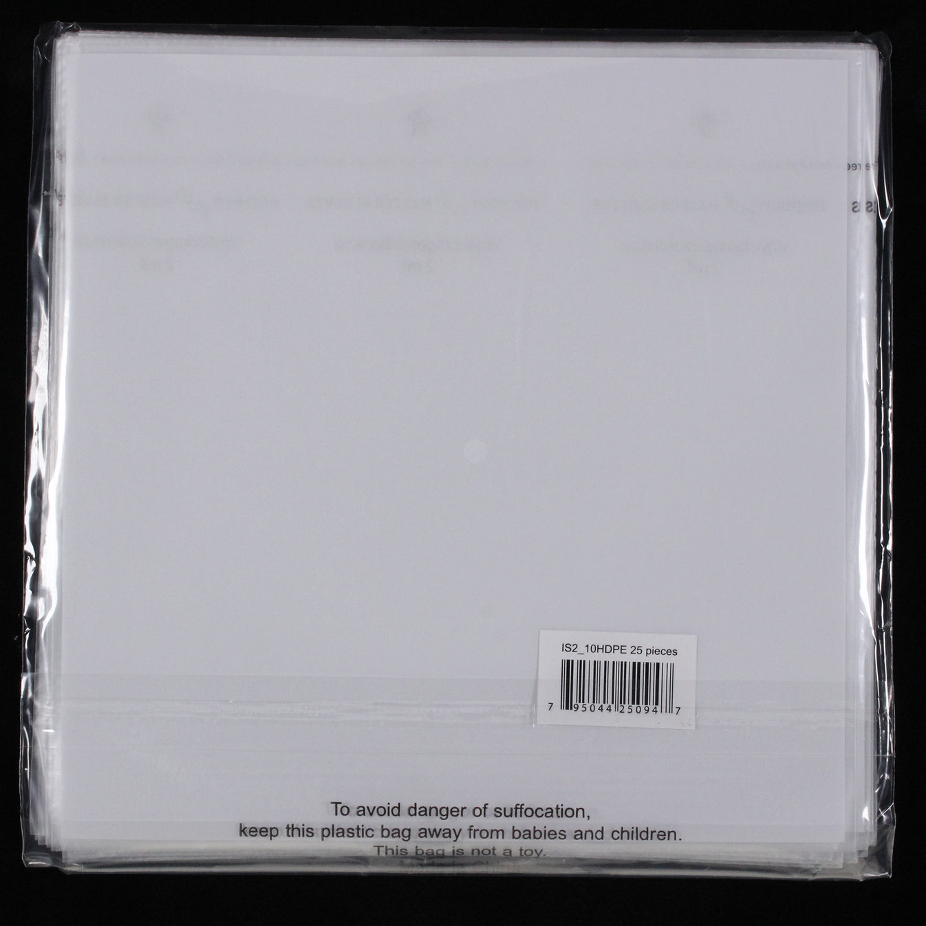 10" Inner Sleeves w/ Rice Paper - 2mil (25 pack) – Vinyl Storage Solutions