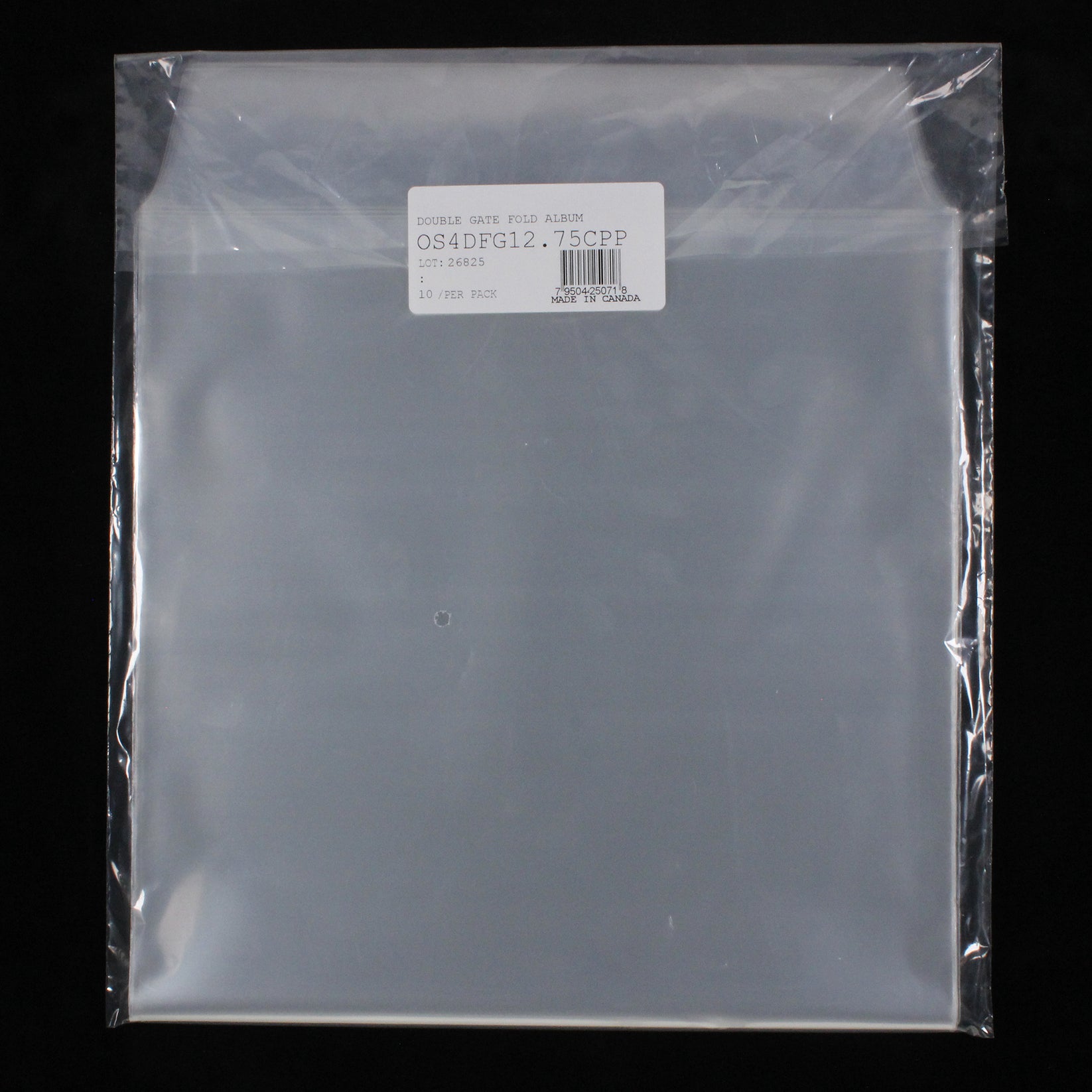12.75" Gatefold Outer Sleeves w/ Two Flaps - 4mil (10 pack) – Vinyl ...